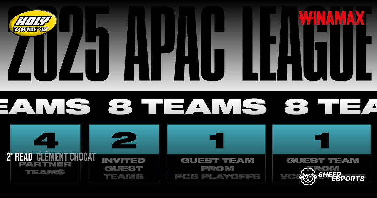 Sheep Esports - APAC League 2025: more details on the merging of VCS, PCS, LJL and LCO