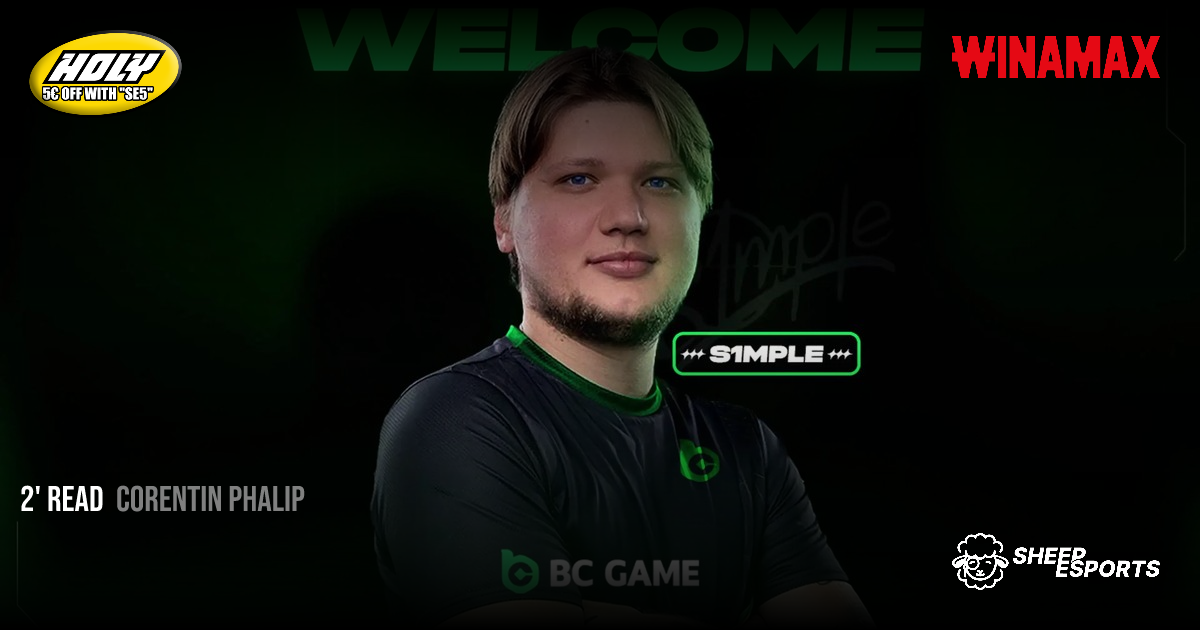 Sheep Esports - CS2: s1mple joins BC.GAME after 9 years with Natus Vincere