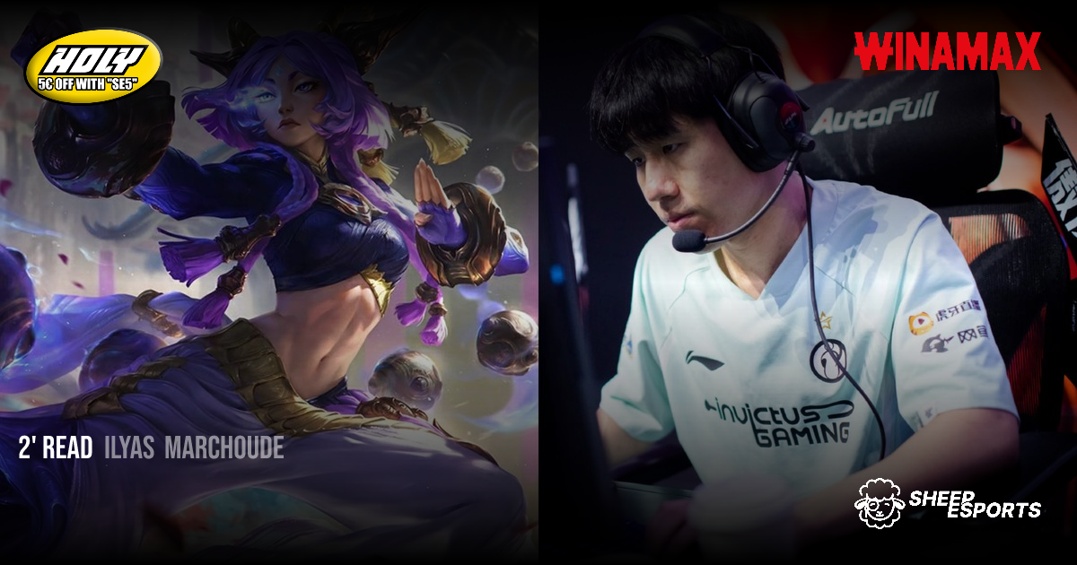 Sheep Esports - LoL: First Yunara pentakill recorded by GALA in the LPL