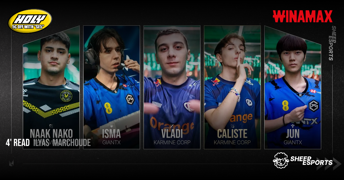 Sheep Esports - LoL: LEC Spring Split 2025 - Team of the Week 7