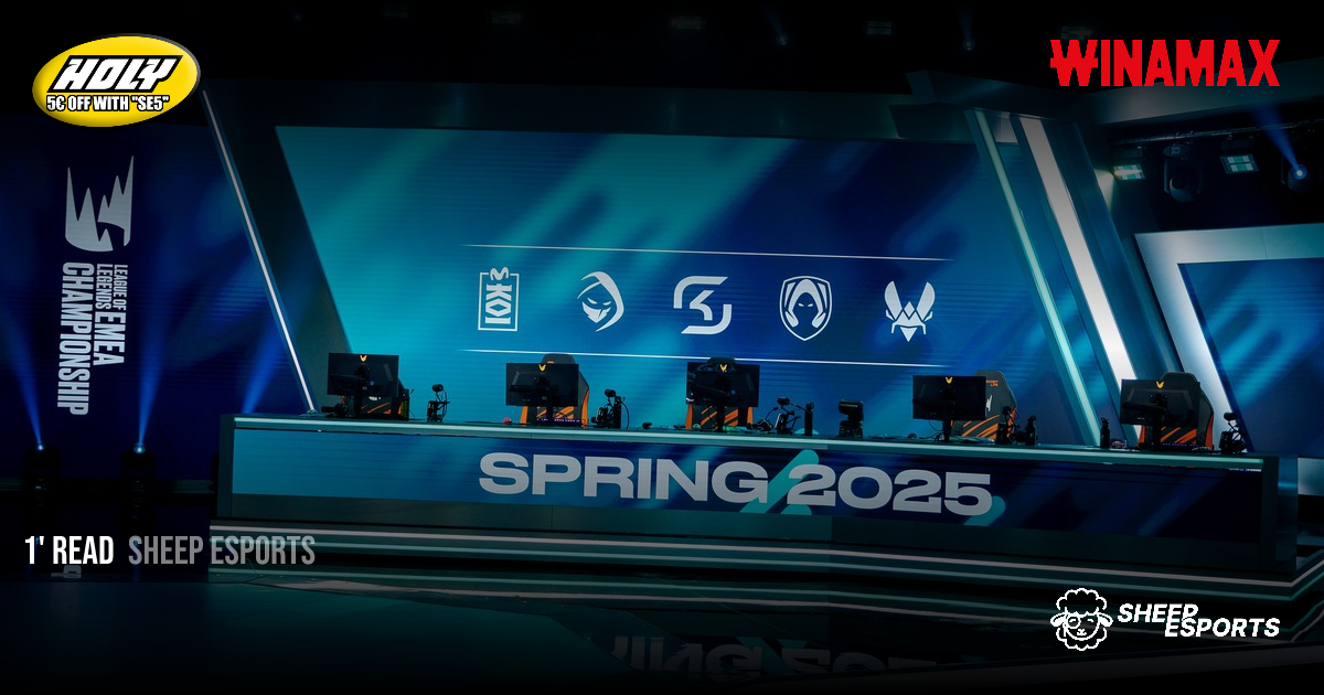 Sheep Esports - LoL: LEC Spring Split Regular Season Standings