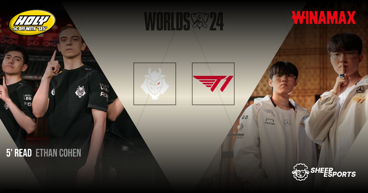 Sheep Esports - LoL Worlds 2024: T1-G2, An International Classic
